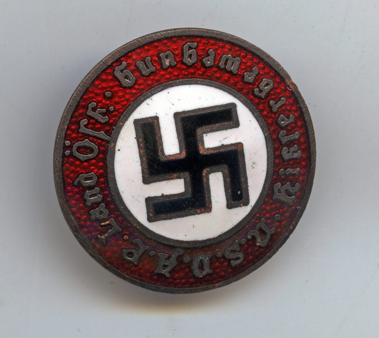Early Austrian Nazi Party badge 1933-34. NSDAP Land Öst.”Hitlerbewegung ...