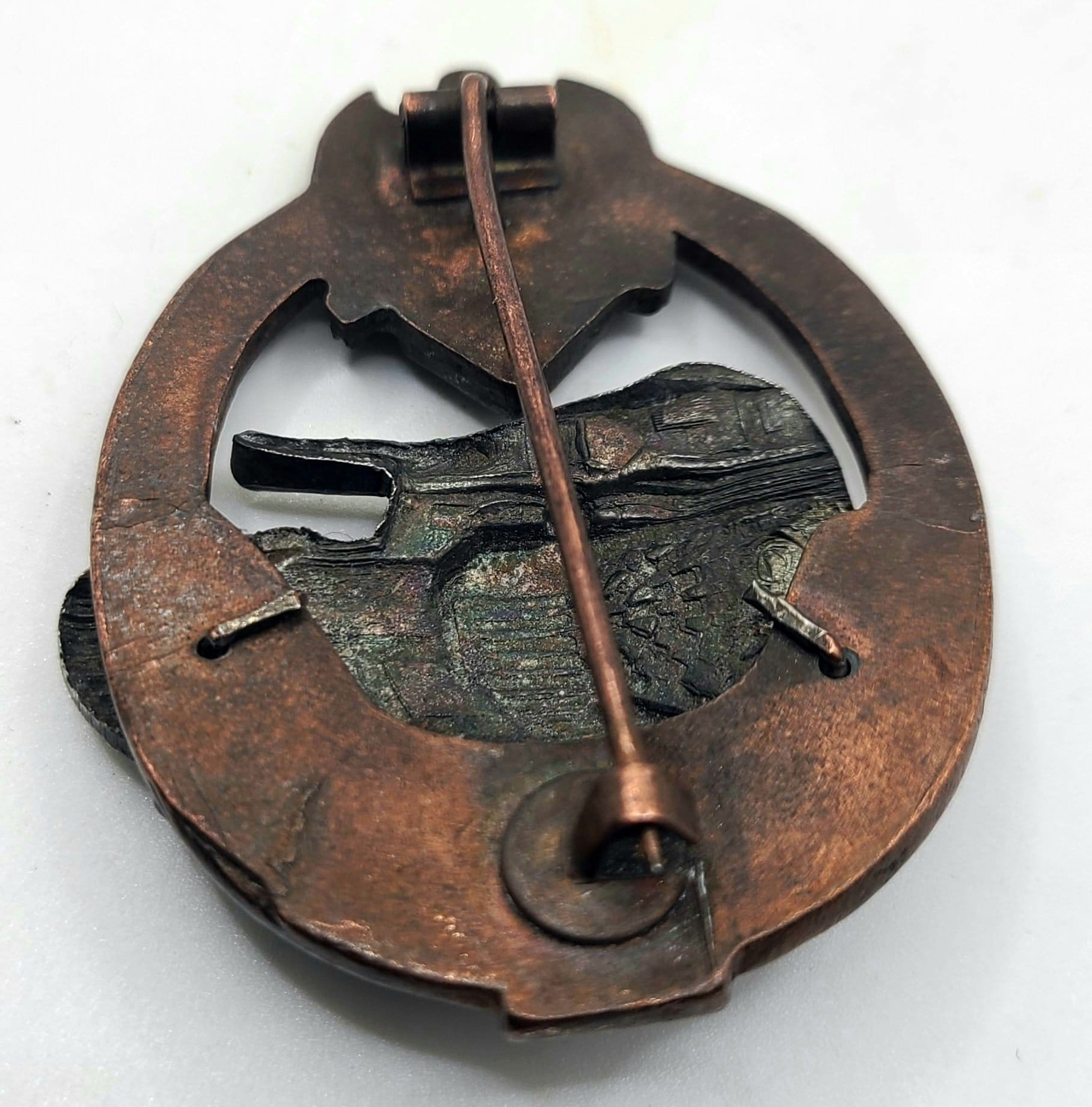 Bronze Grade Panzer Assault Badge for 25 Assaults by Rudolf Souval ...