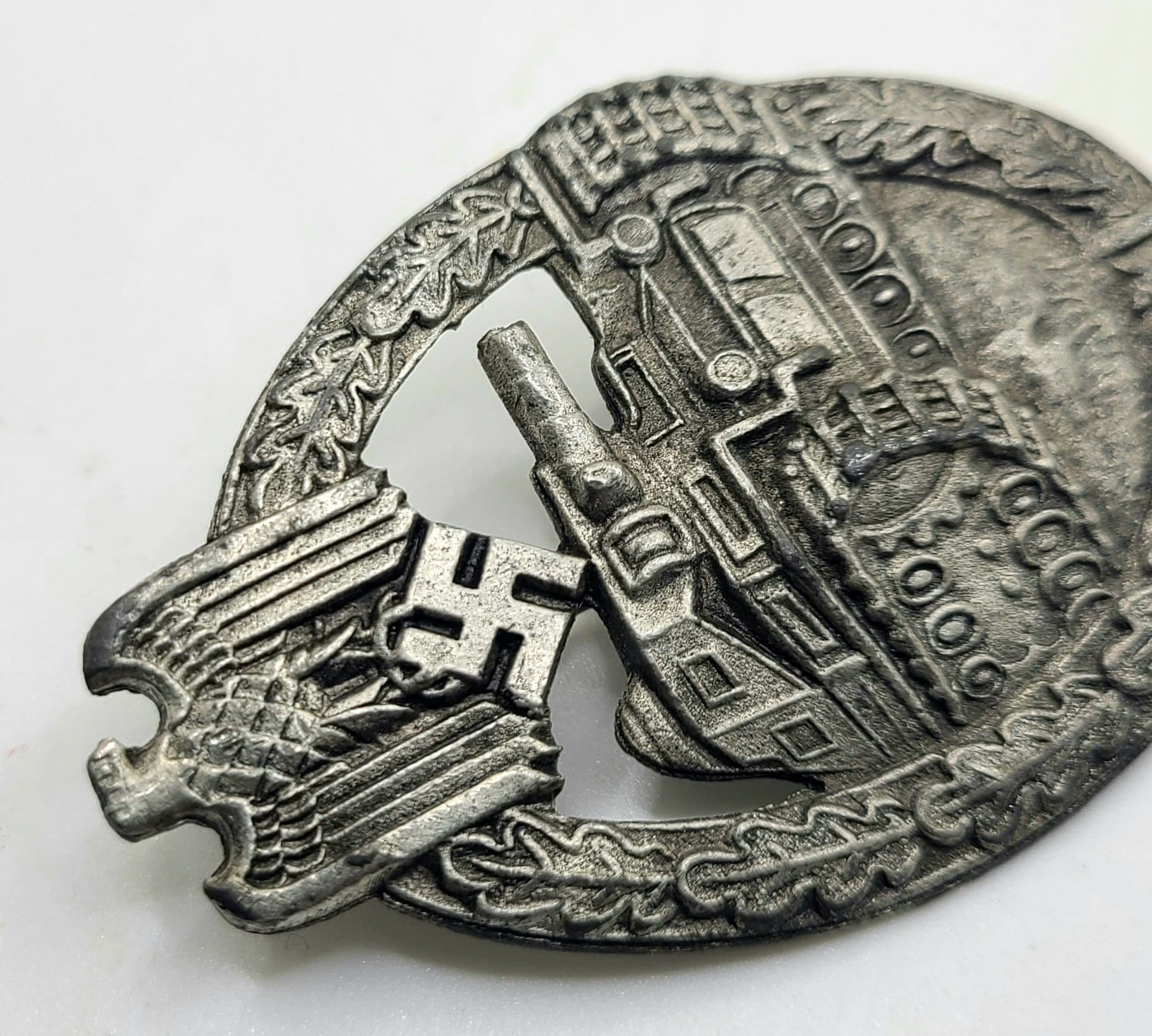 Silver Grade Panzer Assault Badge By Rudolf Souval - Iron Cross HQ