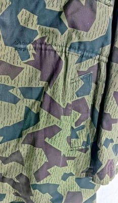 70s Bulgarian Army Splinter Camouflage Parka Field Jacket - Iron Cross HQ