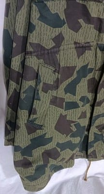 70s Bulgarian Army Splinter Camouflage Parka Field Jacket - Iron Cross HQ
