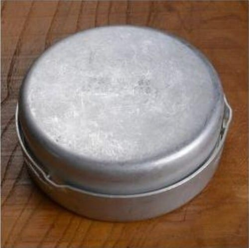 Vintage 1960’s German Army Butter Dish Aluminum Casing Plastic – NOS ...