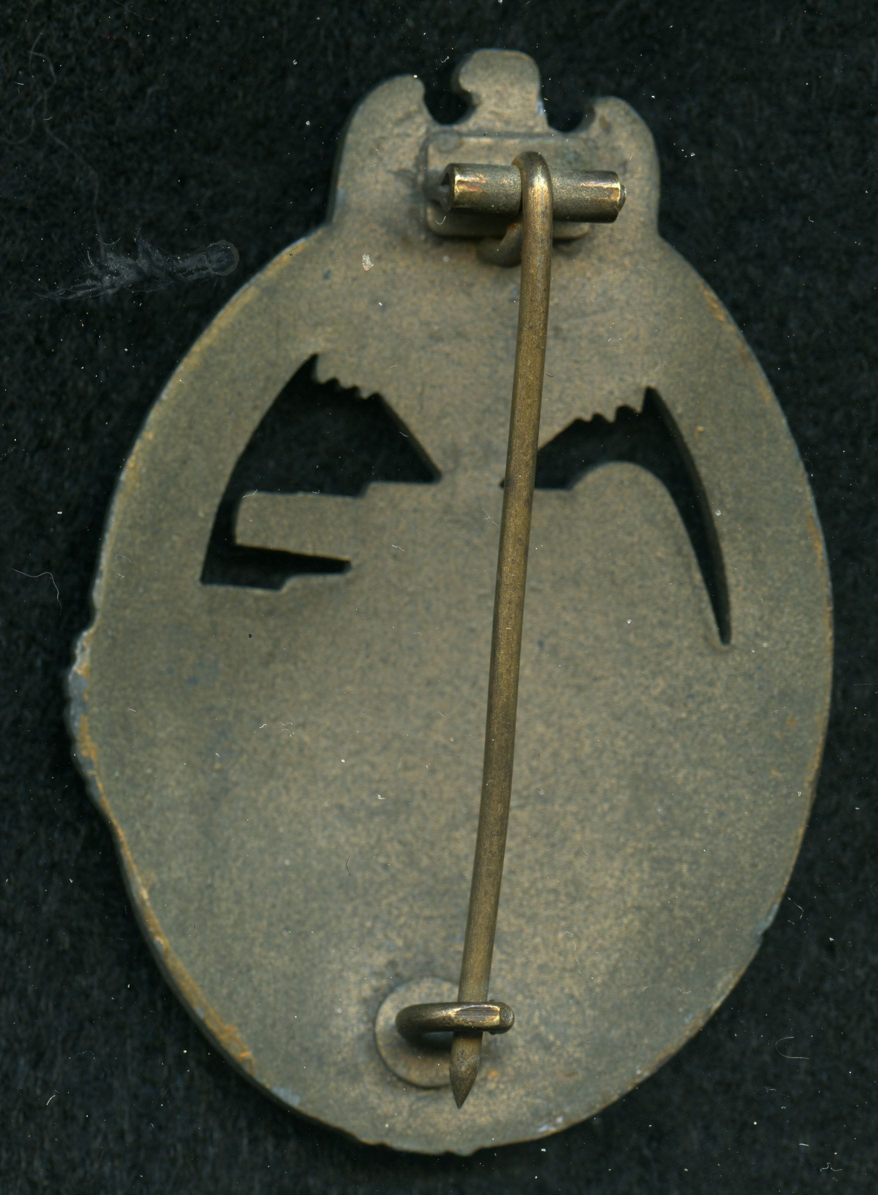 Panzer Assault Badge Bronze by Unknown Maker 5.10 Grade 5 - Iron Cross HQ