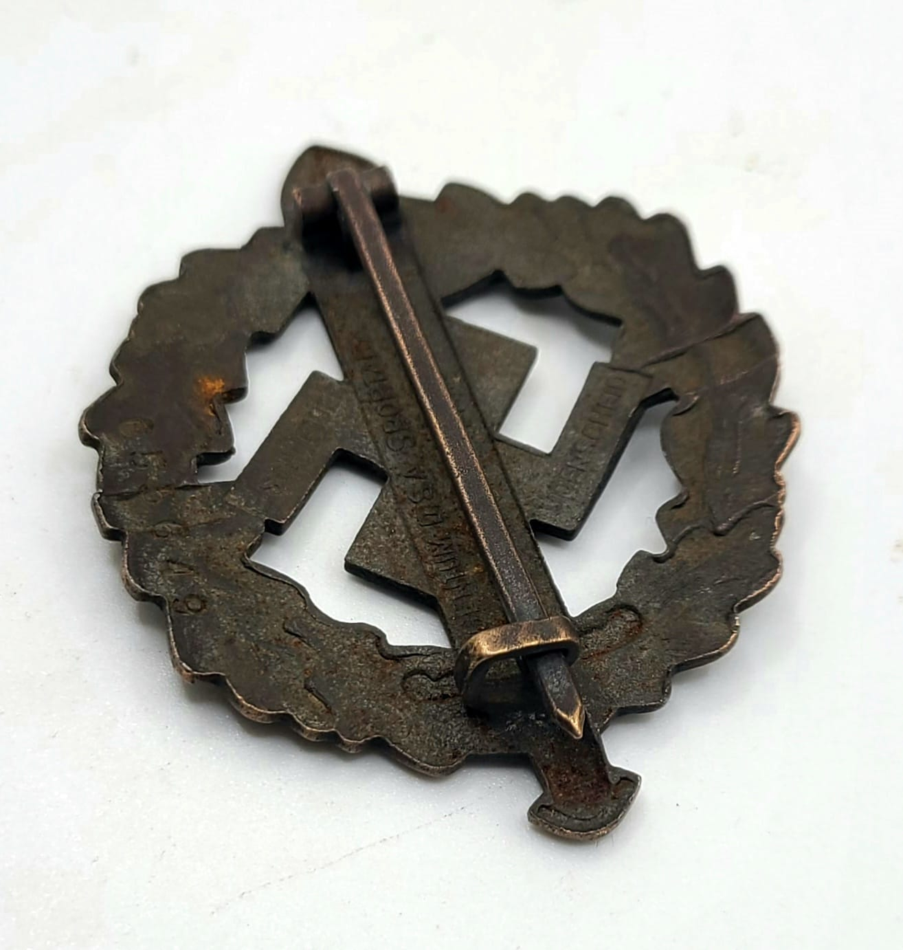 Numbered – SA Sports Badge in Bronze by E. Schneider - Iron Cross HQ